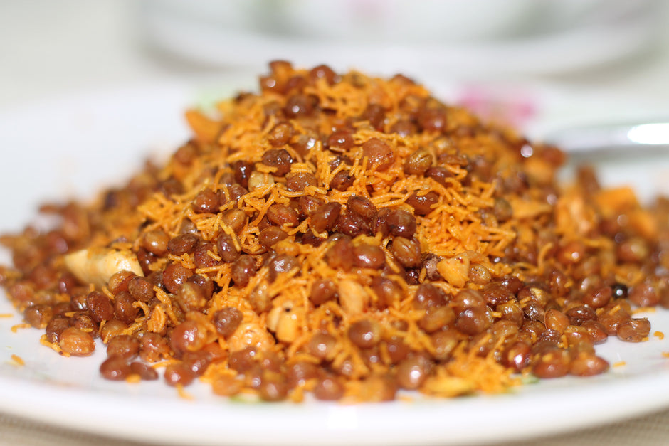 Home > Savouries > Dried Snacks > Bhusu & Mixes – Pooja Sweets ...